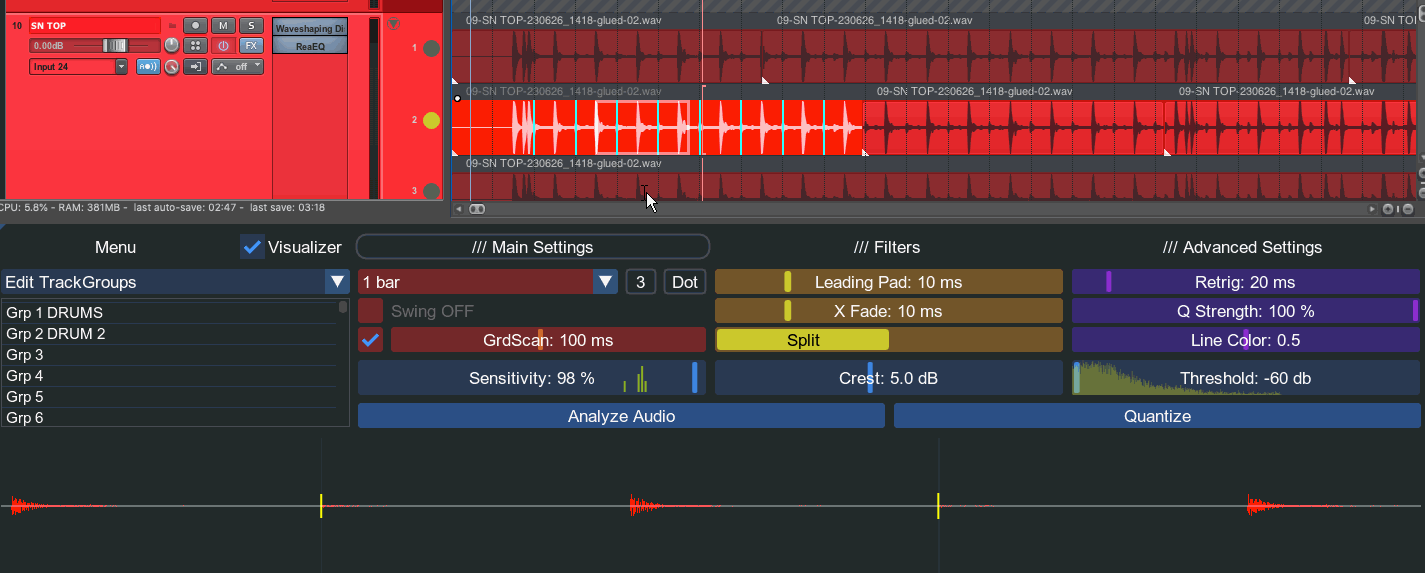 PT visualizer bounds on main window update and more grid options - Gifyu